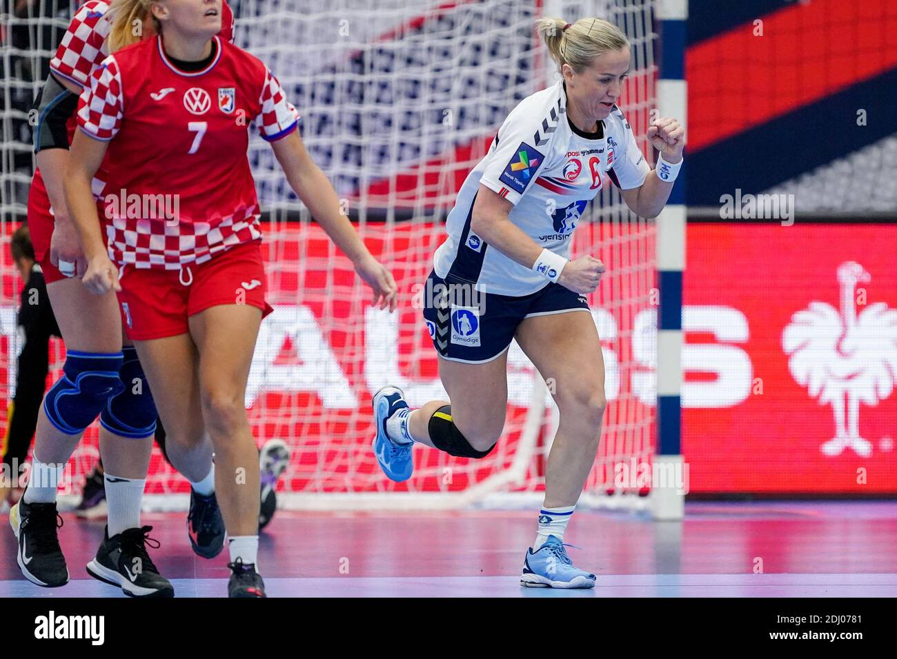 KOLDING, DENMARK - DECEMBER 12: Heidi Loke of Norway during the Women's ...