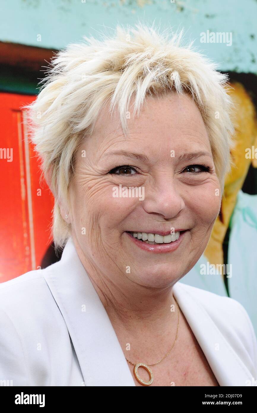 Catherine Salvador (veuve d'Henri Salvador) assiste a l'inauguration de ...