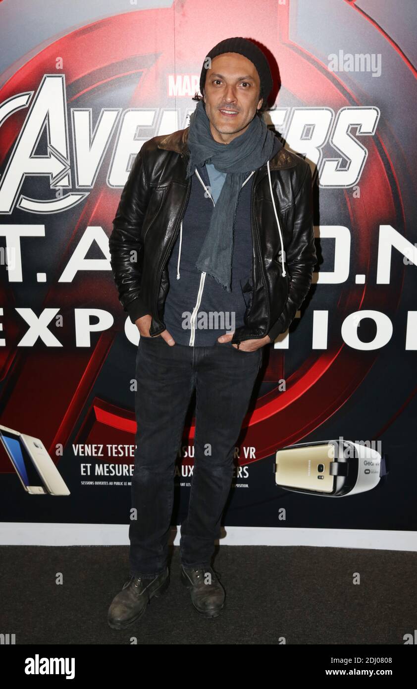 Olivier Sitruk lors du vernissage de l'exposition Marvel AVENGERS S.T.A ...