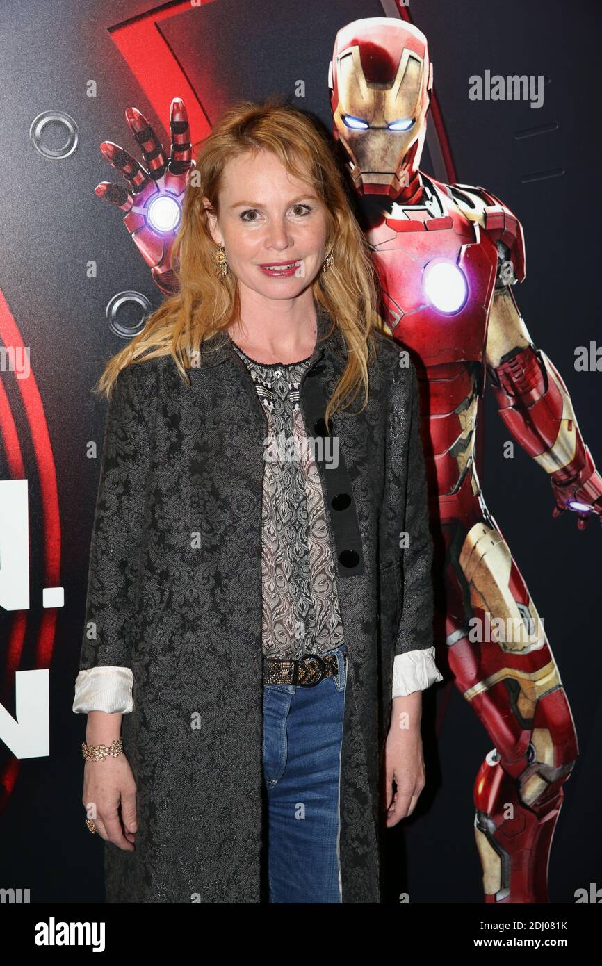 Carole Richert lors du vernissage de l'exposition Marvel AVENGERS S.T.A ...