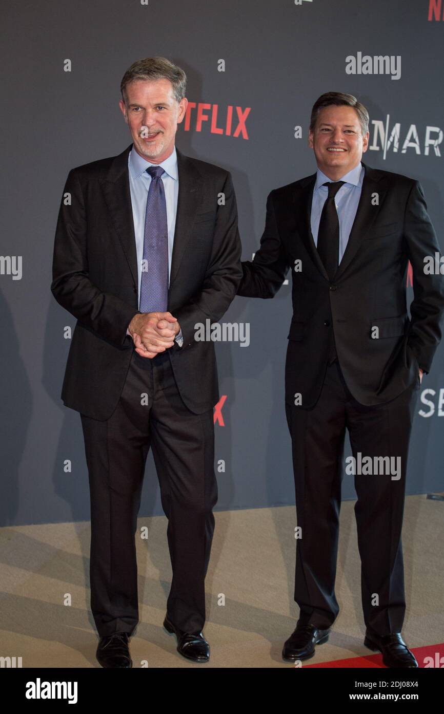 Ted sarandos reed hastings hi-res stock photography and images - Alamy