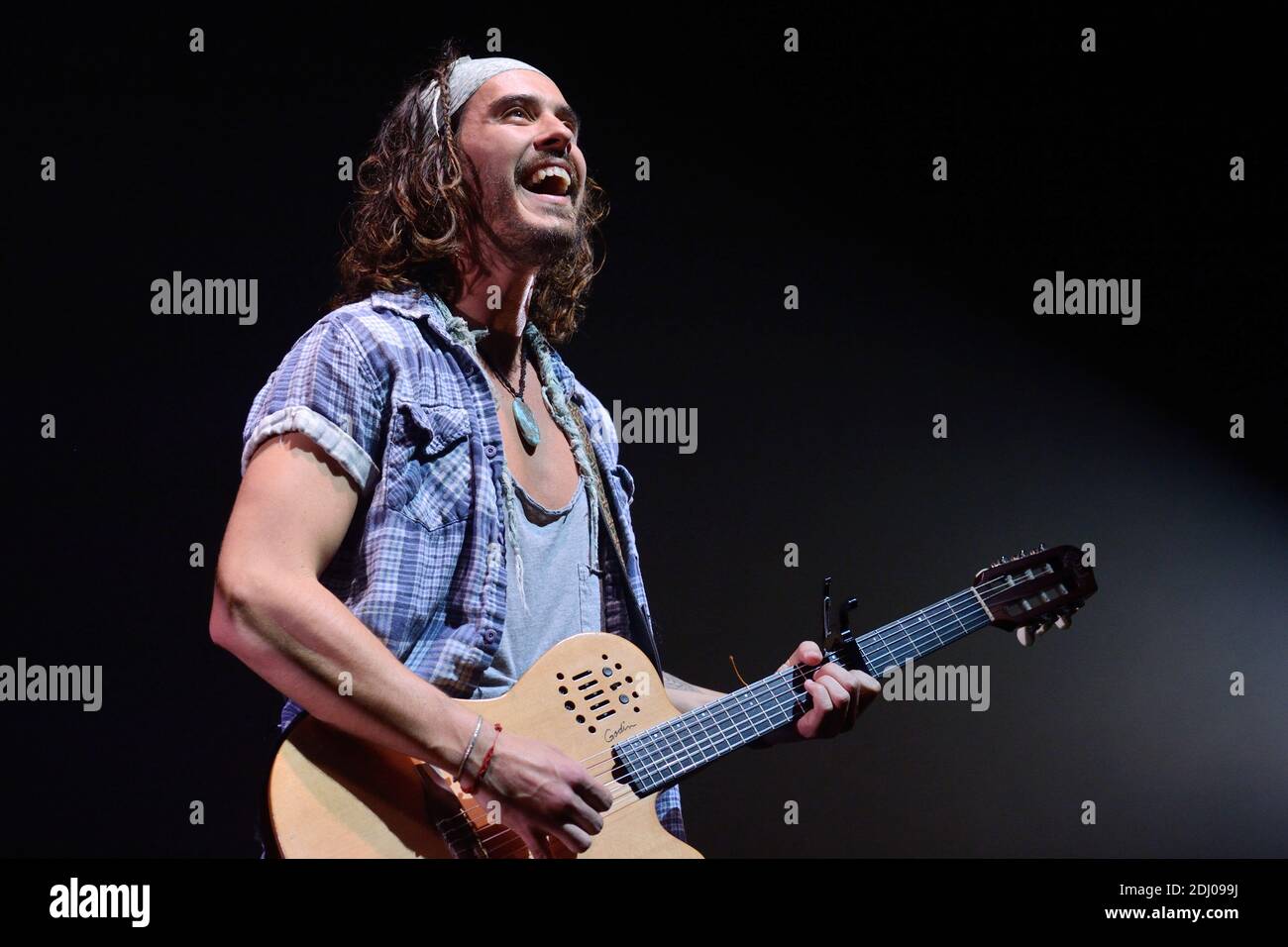 Jeremy Frerot (Frero Delavega) performe lors du concert de cloture de ...