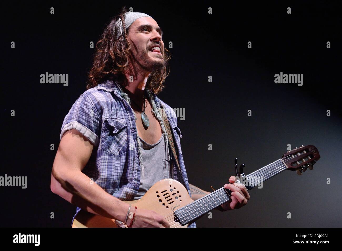 Jeremy Frerot (Frero Delavega) performe lors du concert de cloture de ...