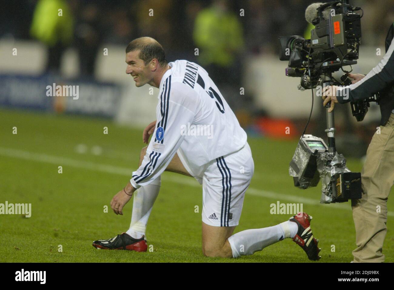 Real Madrid's Zinedine Zidane during the final match of the Champion's ...