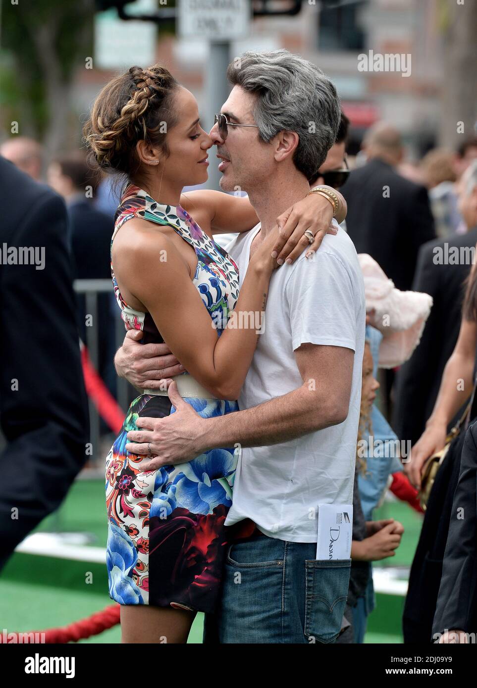 Dania Ramirez and Bev Land attend the premiere of Sony Pictures' 'Angry ...