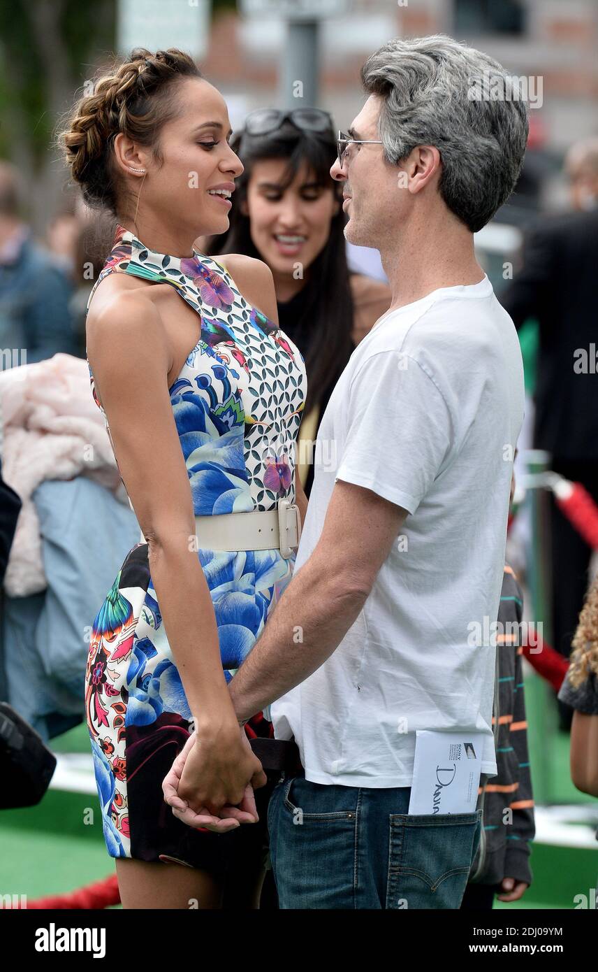 Dania Ramirez and Bev Land attend the premiere of Sony Pictures' 'Angry ...