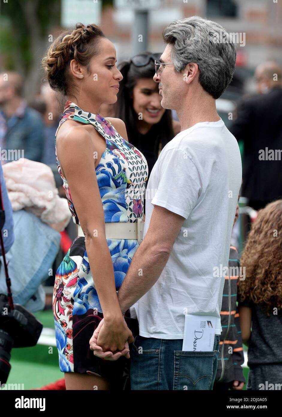 Dania Ramirez and Bev Land attend the premiere of Sony Pictures' 'Angry ...