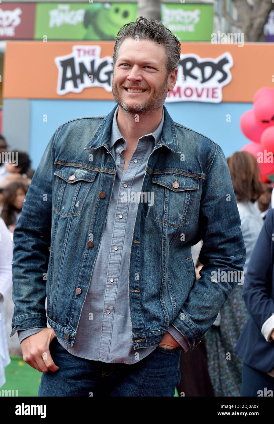 Blake Shelton attends the premiere of Sony Pictures' 'Angry Birds' at ...