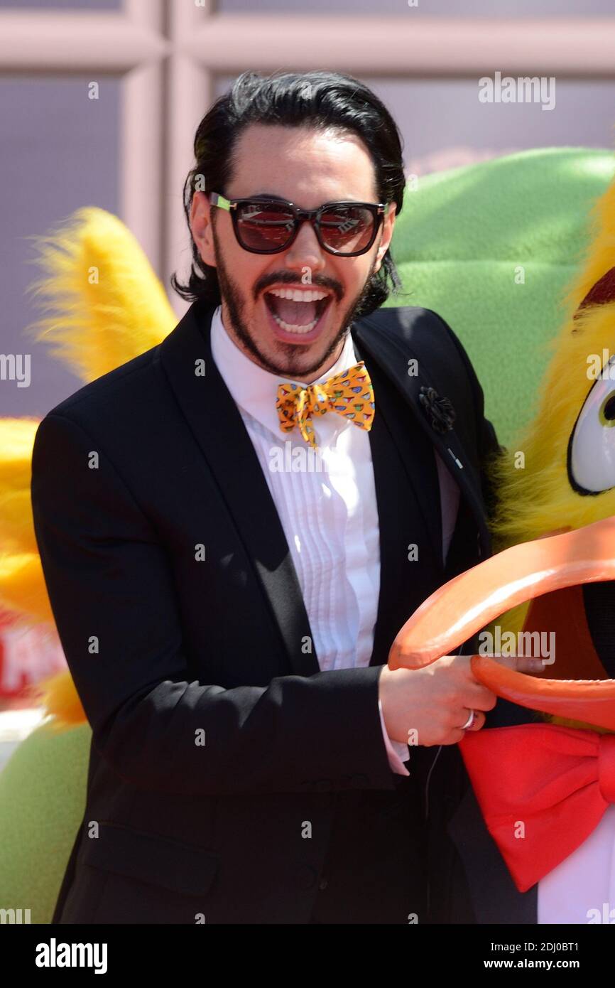 Timur Rodriguez attending 'The Angry Birds Movie' Photocall at the ...
