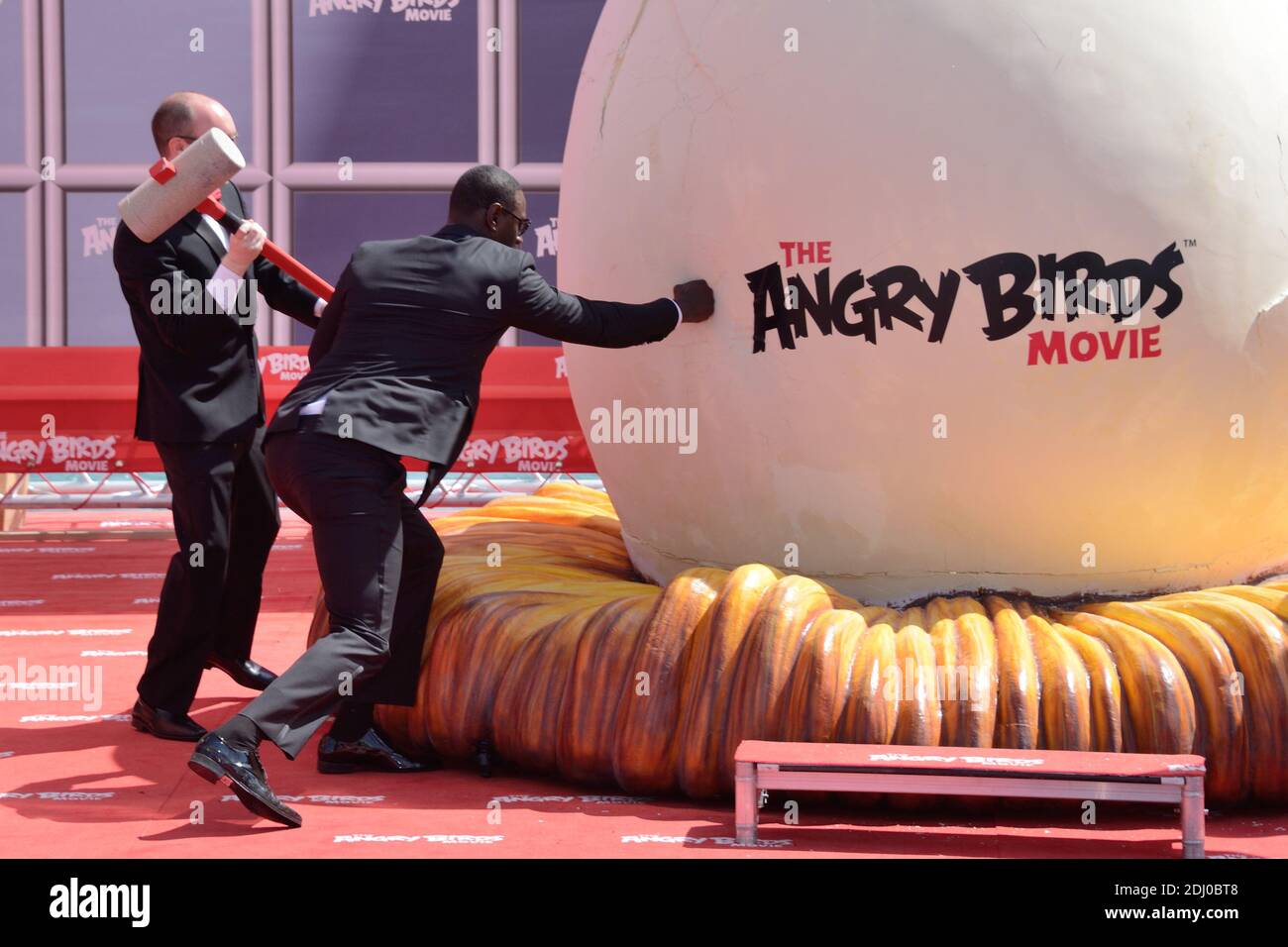 Omar Sy attending 'The Angry Birds Movie' Photocall at the Majestic ...