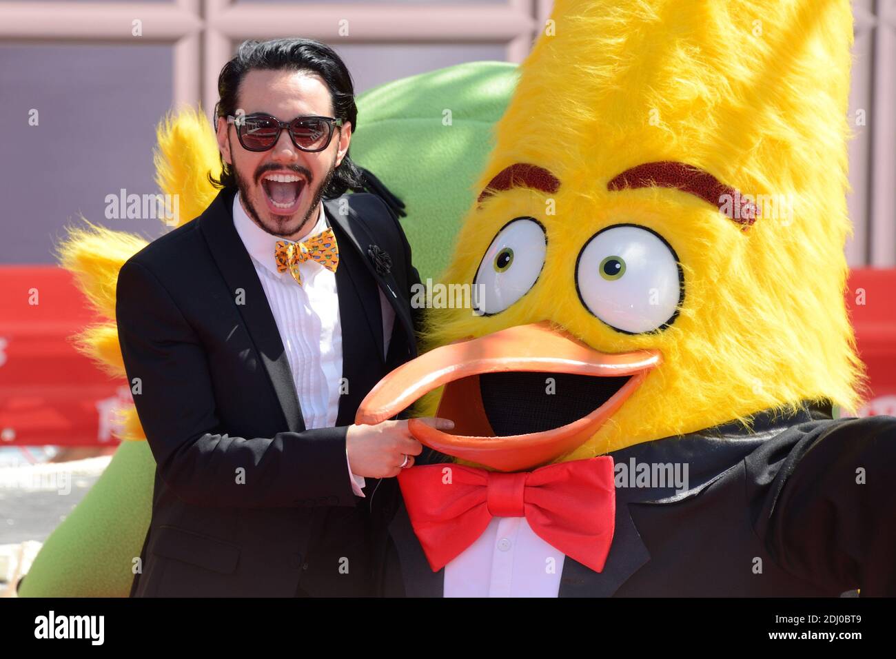 Timur Rodriguez attending 'The Angry Birds Movie' Photocall at the ...