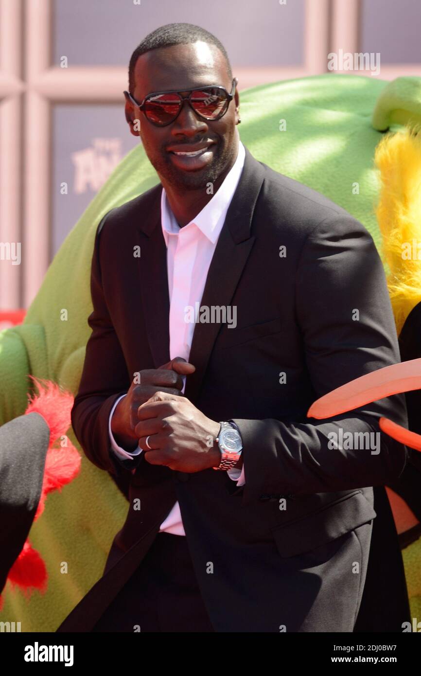 Omar Sy attending 'The Angry Birds Movie' Photocall at the Majestic ...
