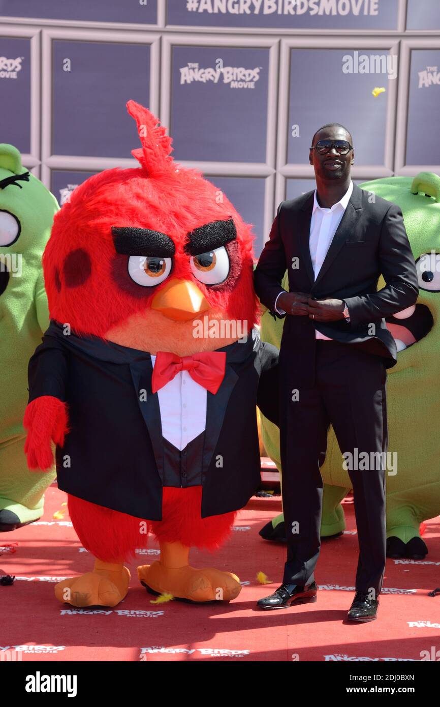 Omar Sy attending 'The Angry Birds Movie' Photocall at the Majestic ...