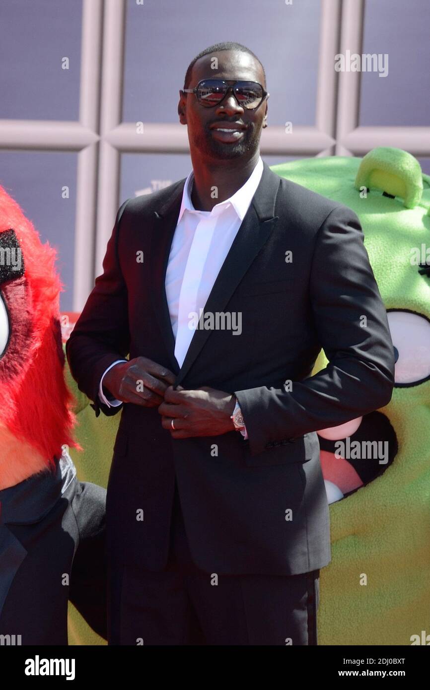 Omar Sy attending 'The Angry Birds Movie' Photocall at the Majestic ...