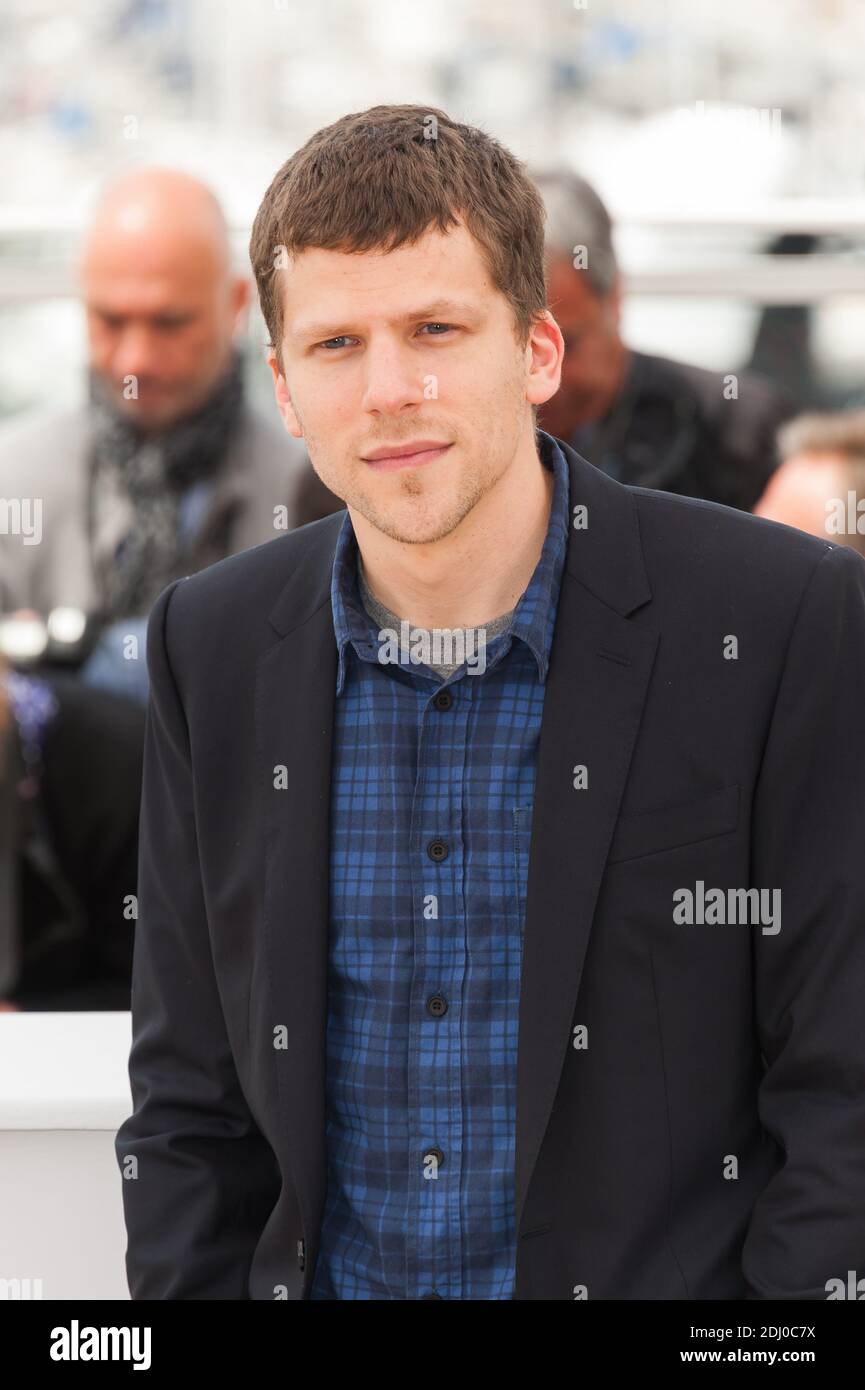 Jesse Eisenberg at a photocall for the film 'Cafe society' as part of ...