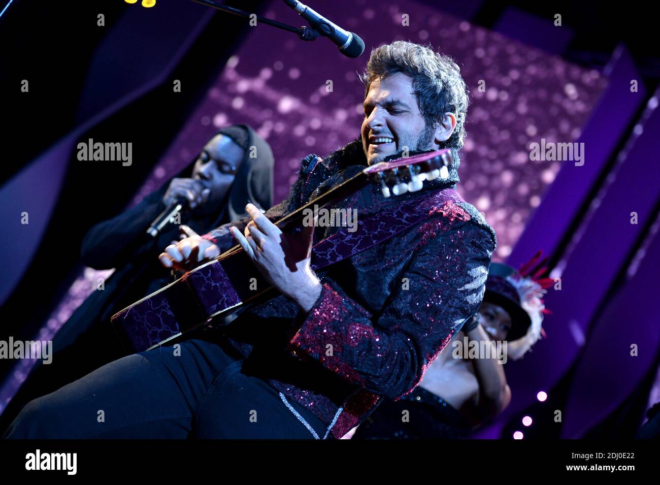 Matthieu Chedid aka M performs at the opening ceremony of the 69th ...