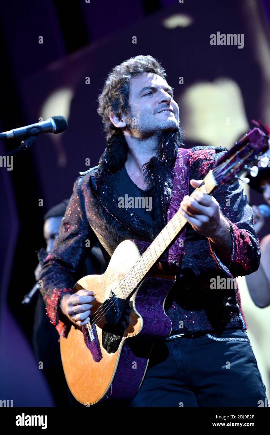 Matthieu Chedid aka M performs at the opening ceremony of the 69th ...