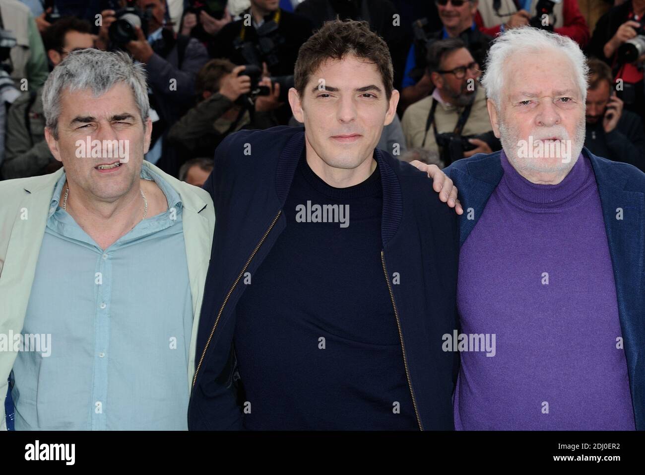 Alain Guiraudie, Damien Bonnard and Christian Bouillette attending the ...