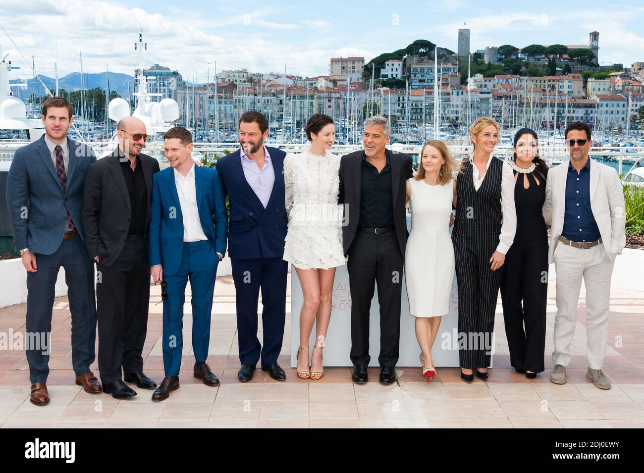 Director Jodie Foster, George Clooney, Julia Roberts, Dominic West ...