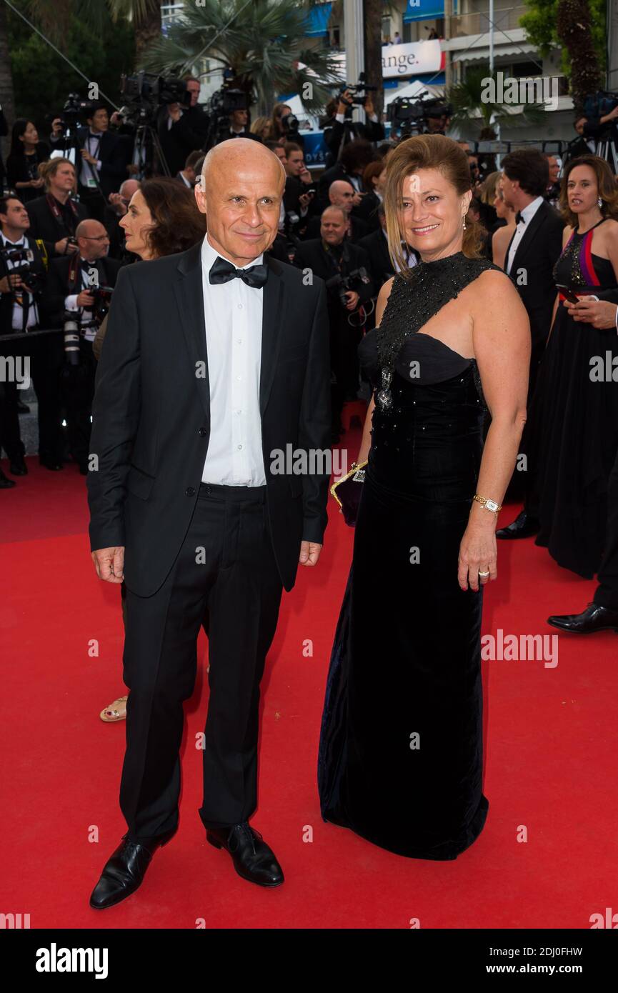 Patrick Poivre d'Arvor arriving on the red carpet of 'Money Monster ...