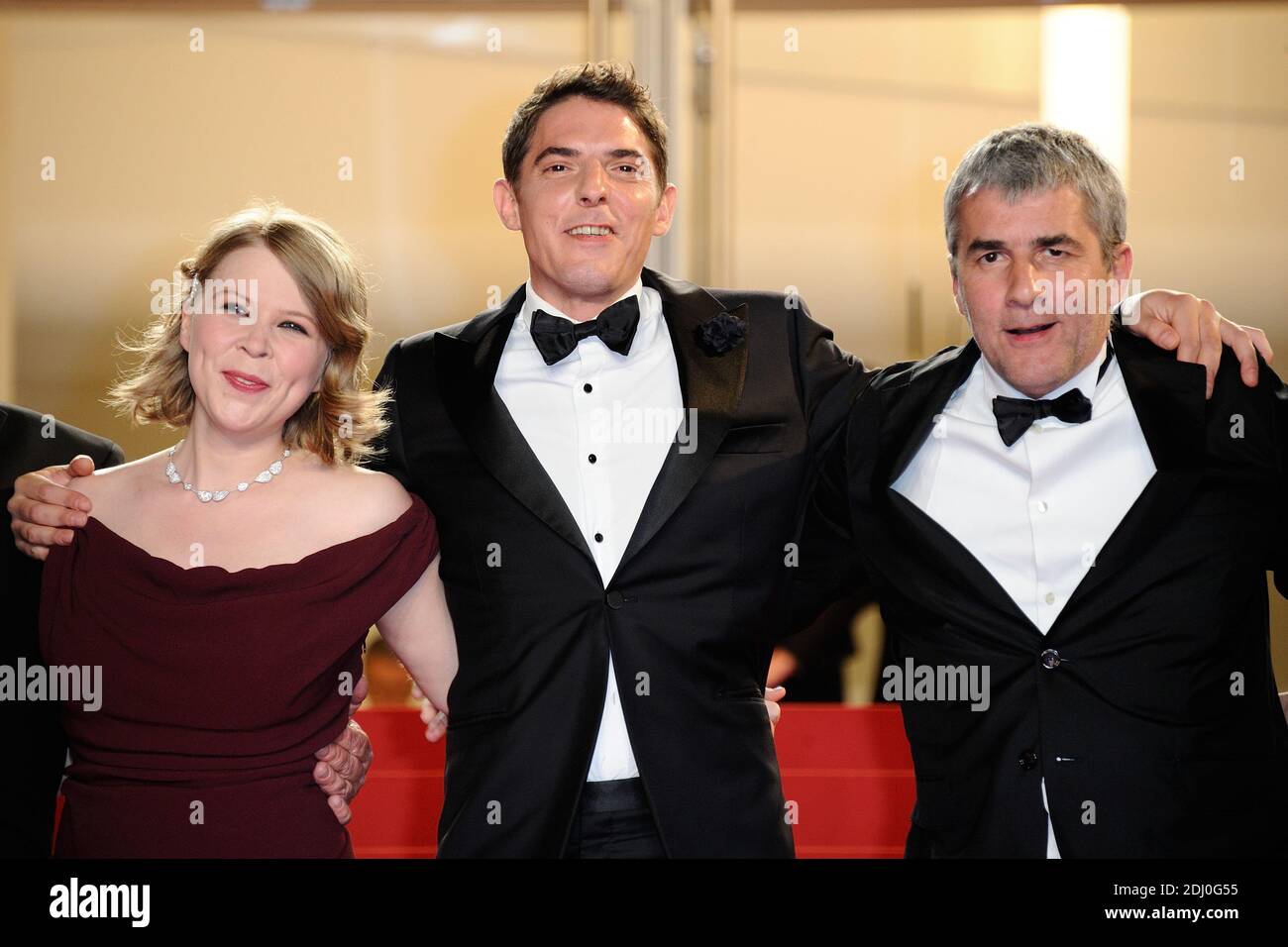 India Hair, Damien Bonnard and Alain Guiraudie attending the 'Rester ...