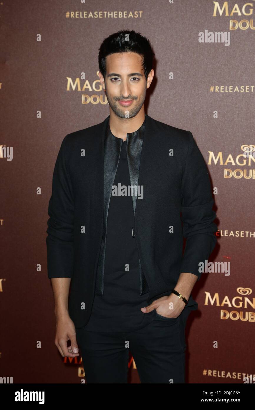 Sami Slimani attending the Magnum Double Party at Plage Magnum during ...