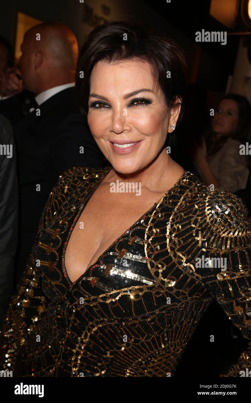 Kris Jenner attending the Magnum Double Party at Plage Magnum during ...