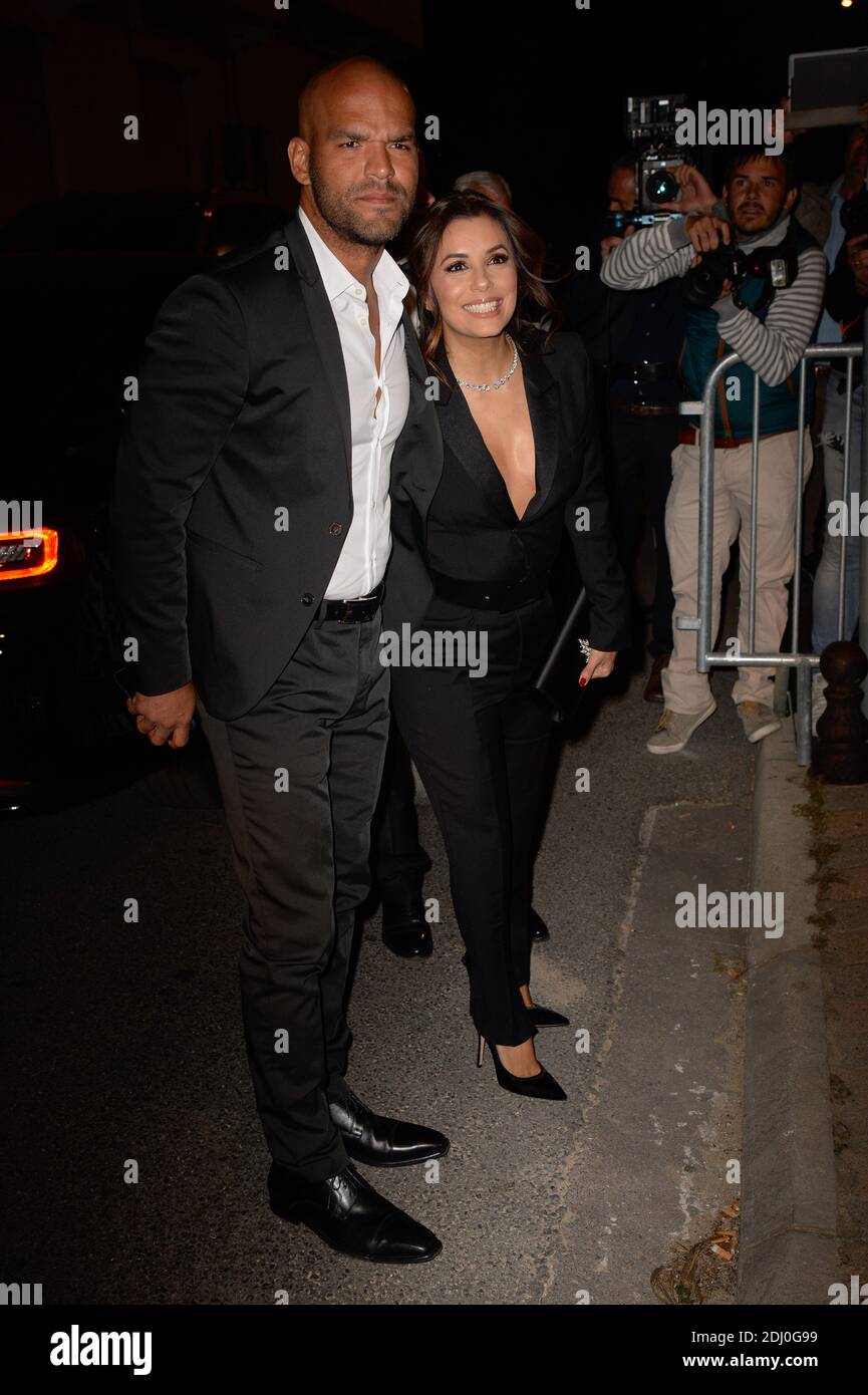 Amaury Nolasco and Eva Longoria attending the Vanity Fair party as part ...