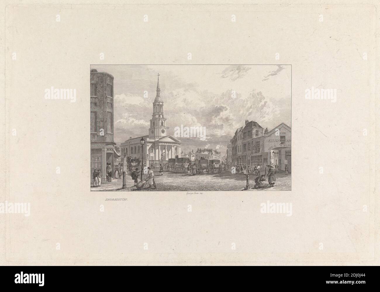 Shoreditch, George Cooke, 1781–1834, British, after unknown artist ...