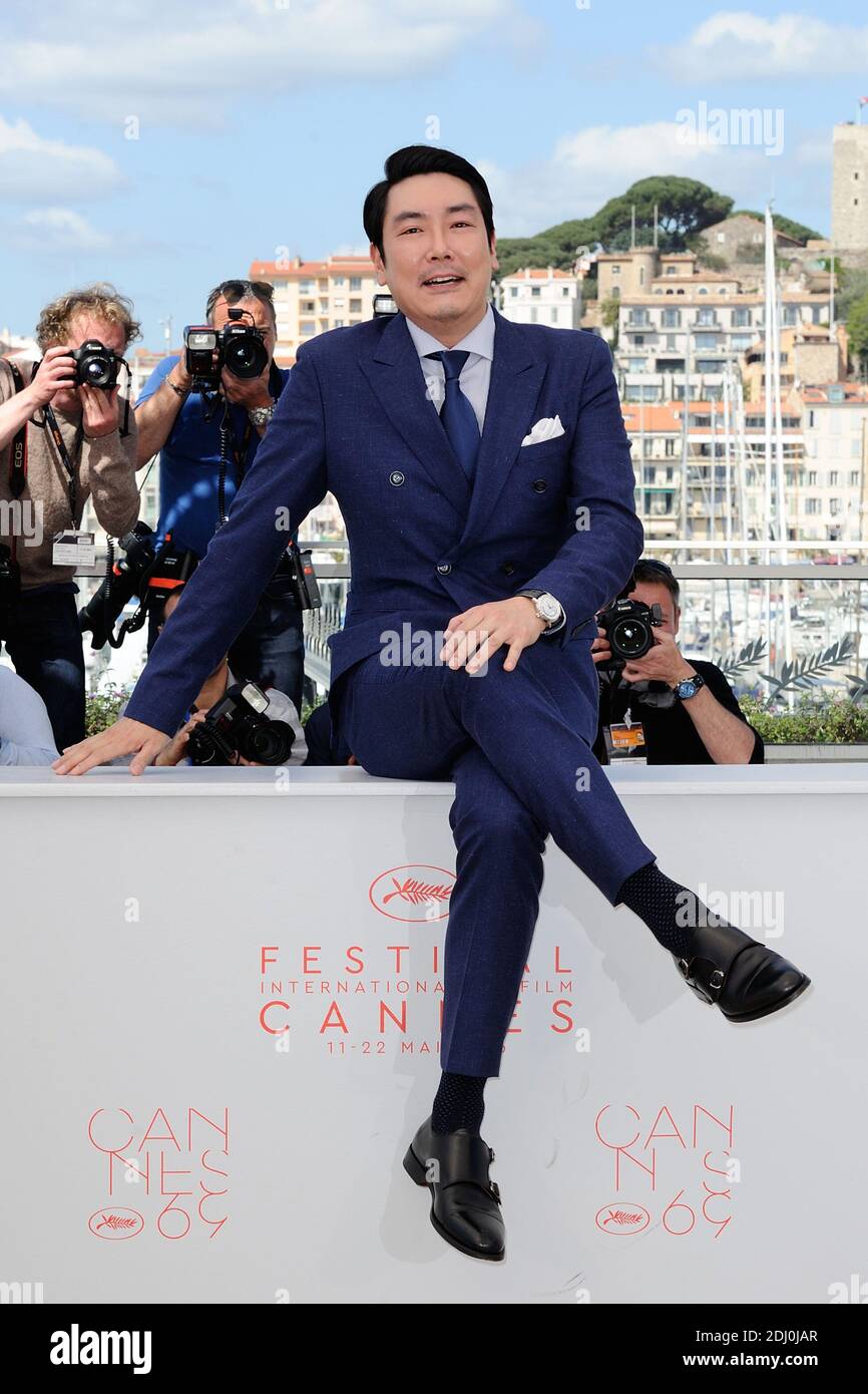 Jo Jing-Woong attending the 'Mademoiselle' Photocall at the Palais Des ...