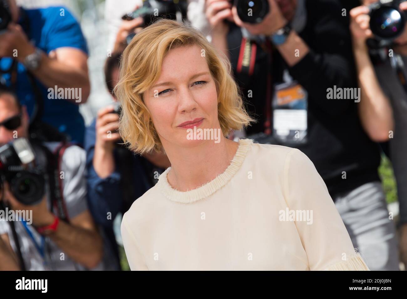 Sandra Huller at a photocall for the film 'Toni Erdmann' as part of the ...