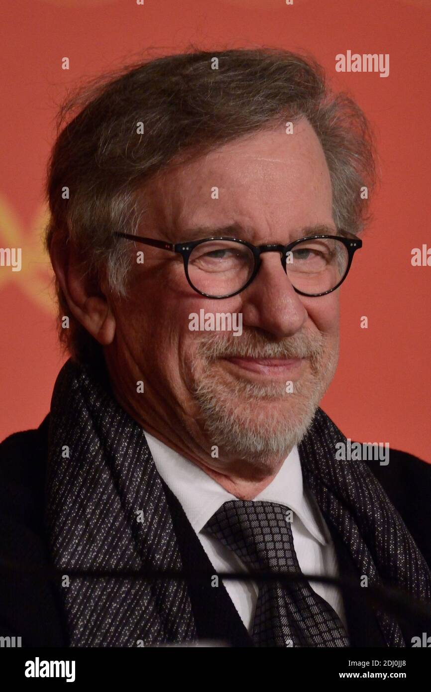 Steven Spielberg attending 'The BFG' Press Conference at the Palais Des ...