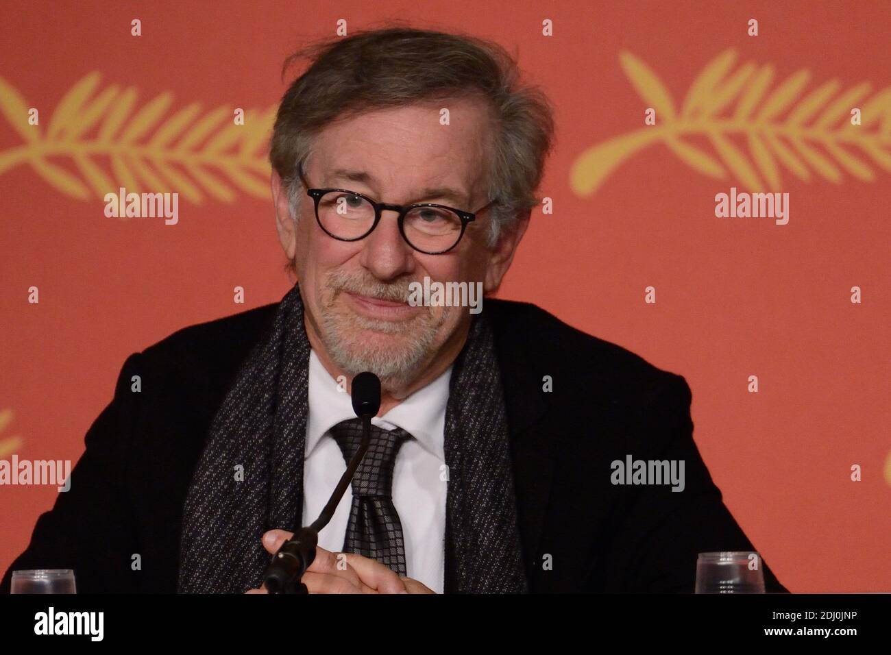 Steven Spielberg attending 'The BFG' Press Conference at the Palais Des ...