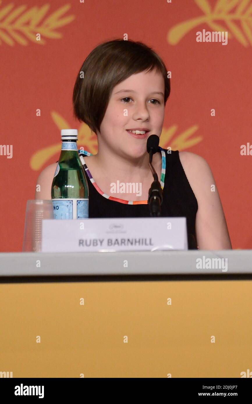 Ruby Barnhill attending 'The BFG' Press Conference at the Palais Des ...
