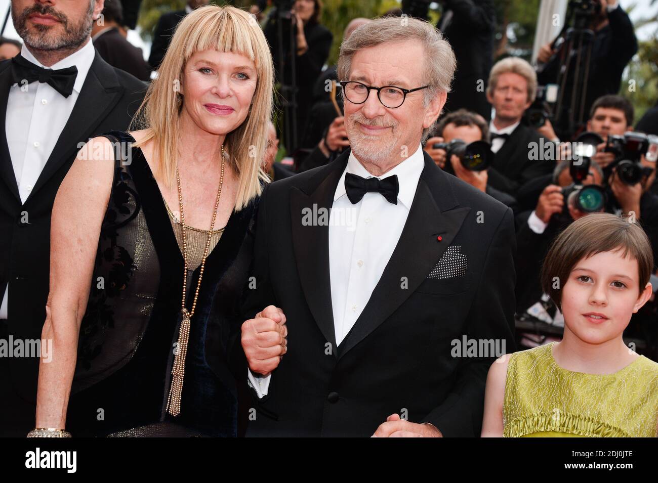Kate Capshaw, Steven Spielberg, Ruby Barnhill and Penelope Wilton ...