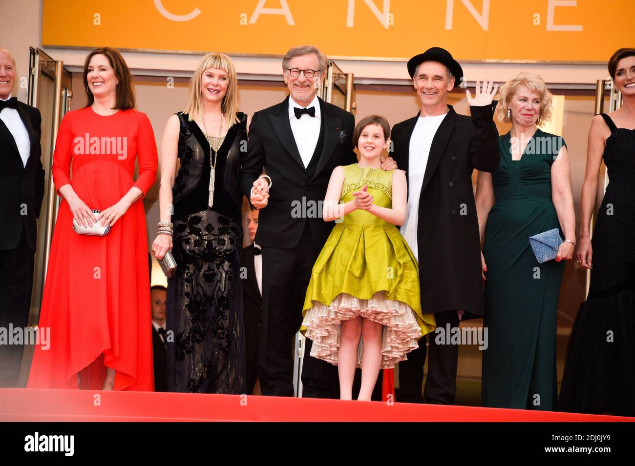 Steven Spielberg, Kate Capshaw, Ruby Barnhill, Rebecca Hall, Penelope ...