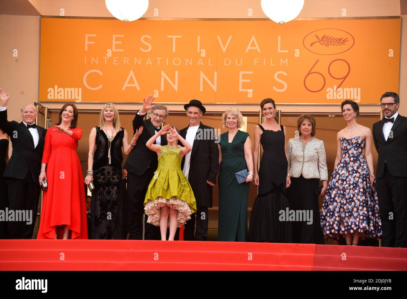 Steven Spielberg, Kate Capshaw, Ruby Barnhill, Rebecca Hall, Penelope ...
