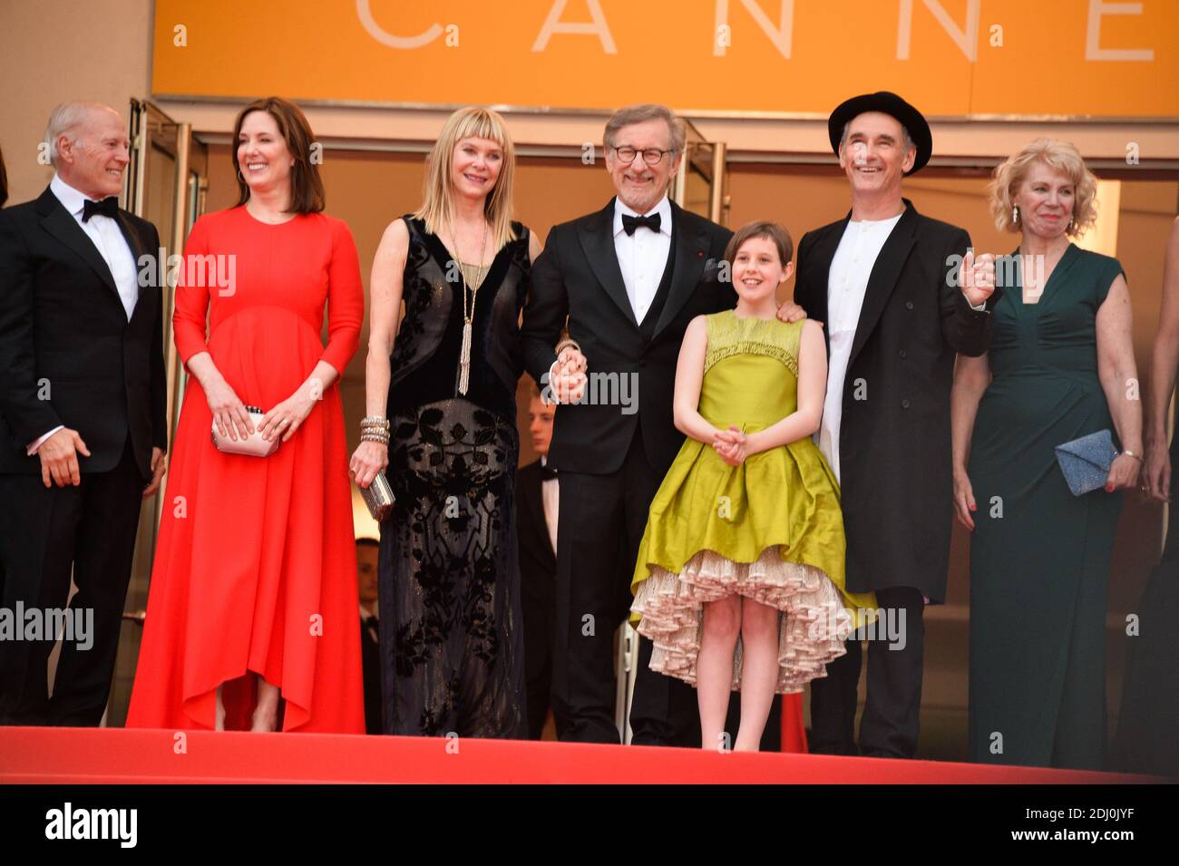Steven Spielberg, Kate Capshaw, Ruby Barnhill, Rebecca Hall, Penelope ...
