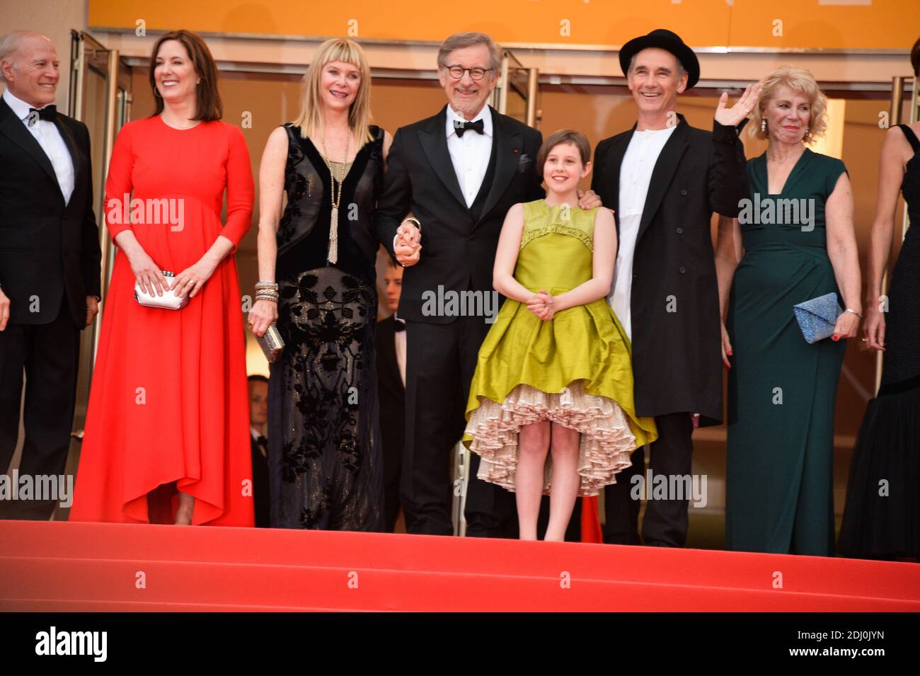 Steven Spielberg, Kate Capshaw, Ruby Barnhill, Rebecca Hall, Penelope ...