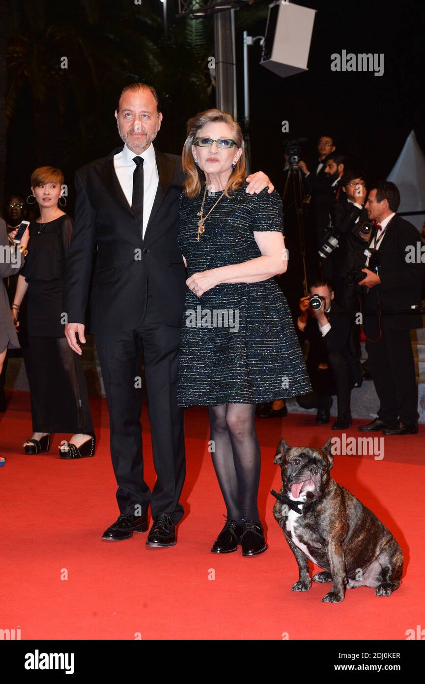 Fisher Stevens and Carrie Fisher attending the Mademoiselle (The ...