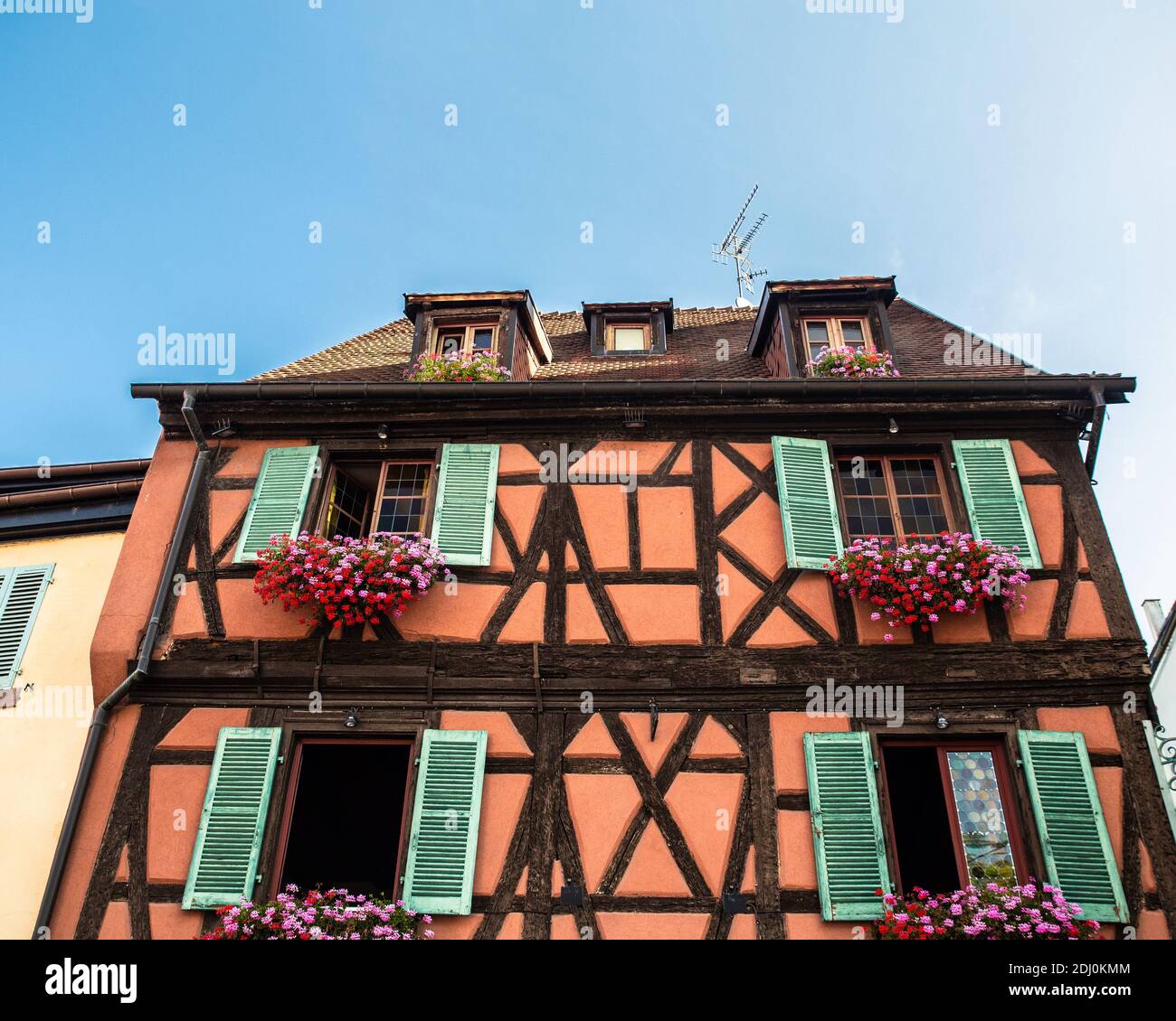 Example of half timbered architecture from Strasbourg France Stock ...