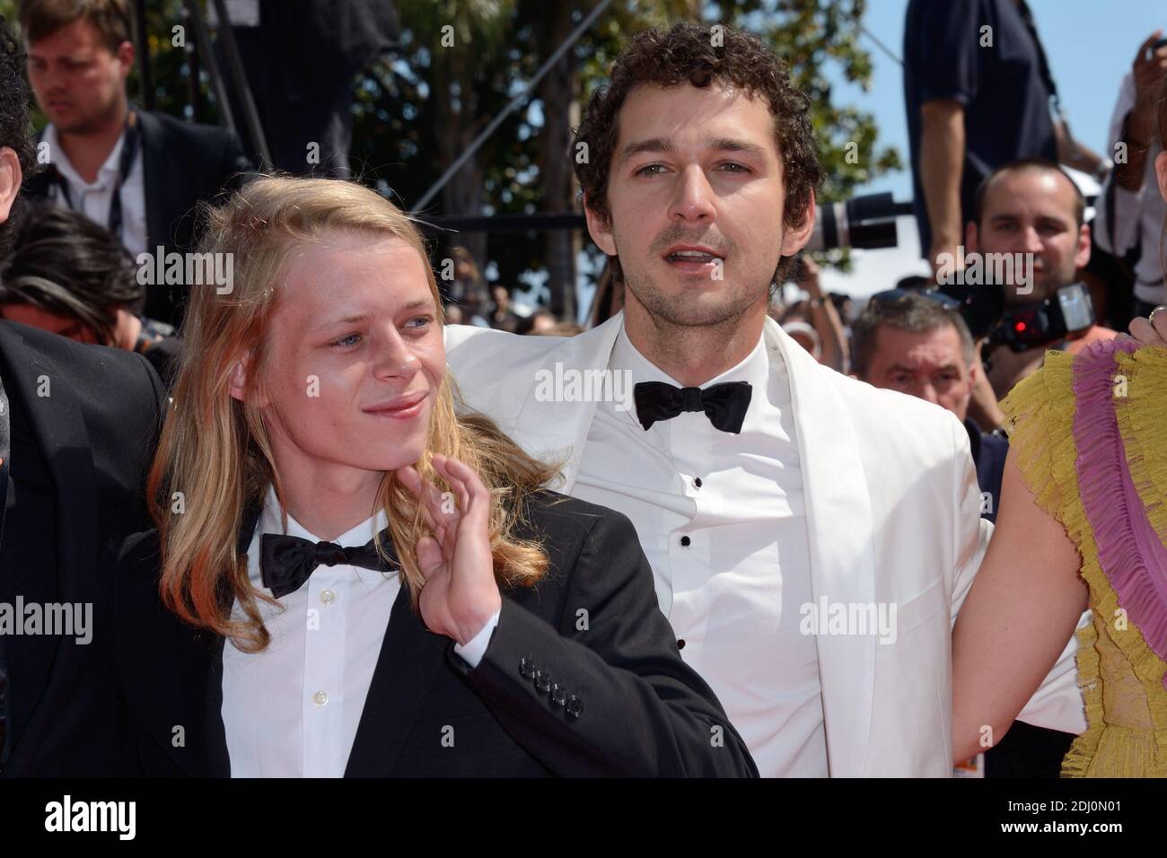 Isaiah Stone and Shia Labeouf attending the 'American Honey' screening ...