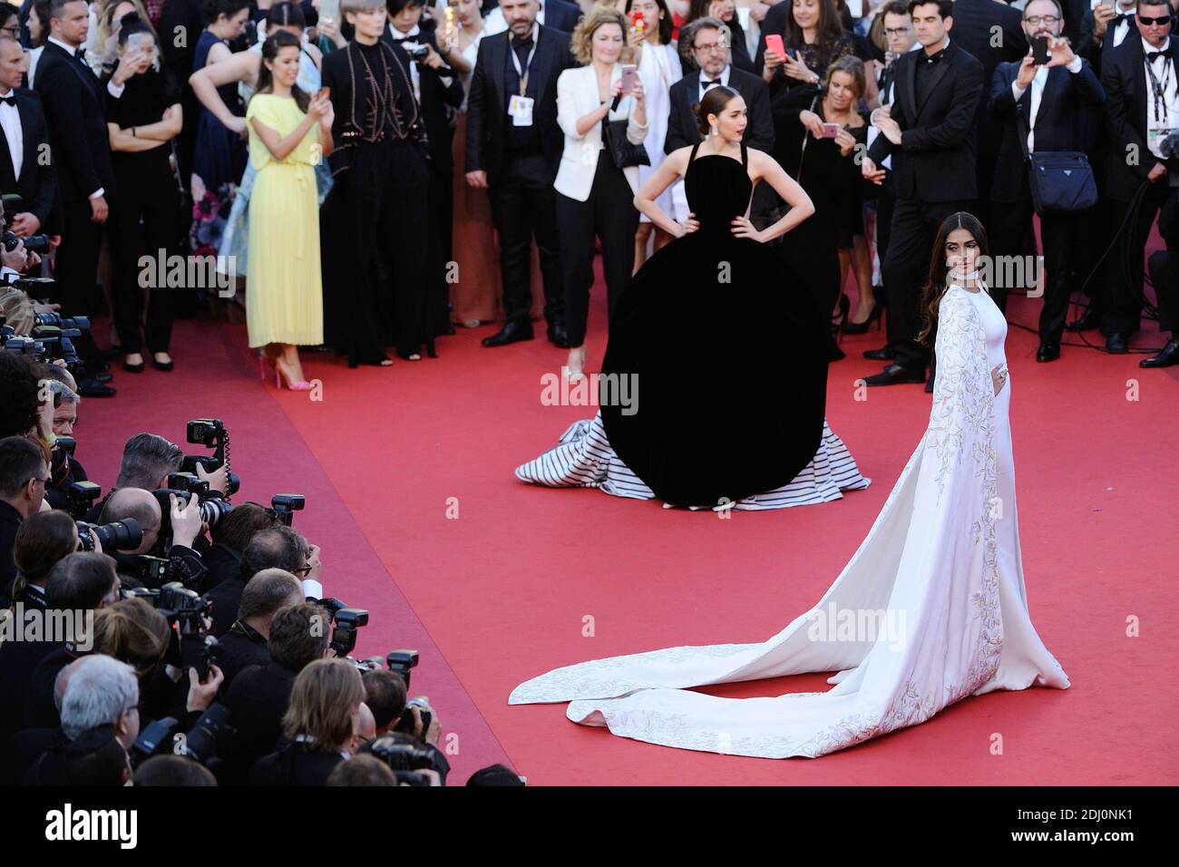 Araya A. Hargate and Sonam Kapoor attending the 'Mal de Pierres ...