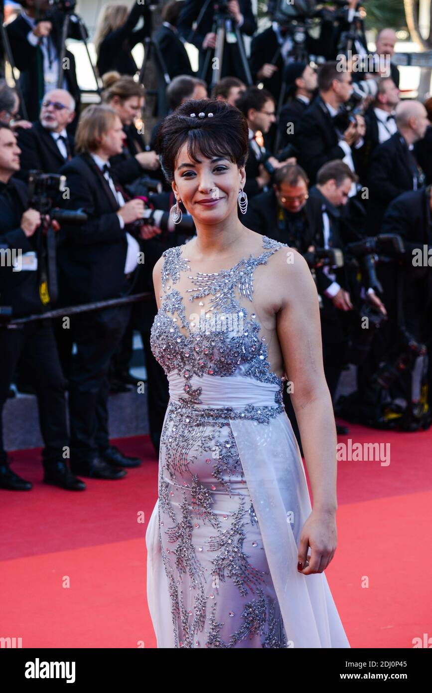 Loubna Abidar arrives for the screening of 'Mal De Pierres' at the 69th ...