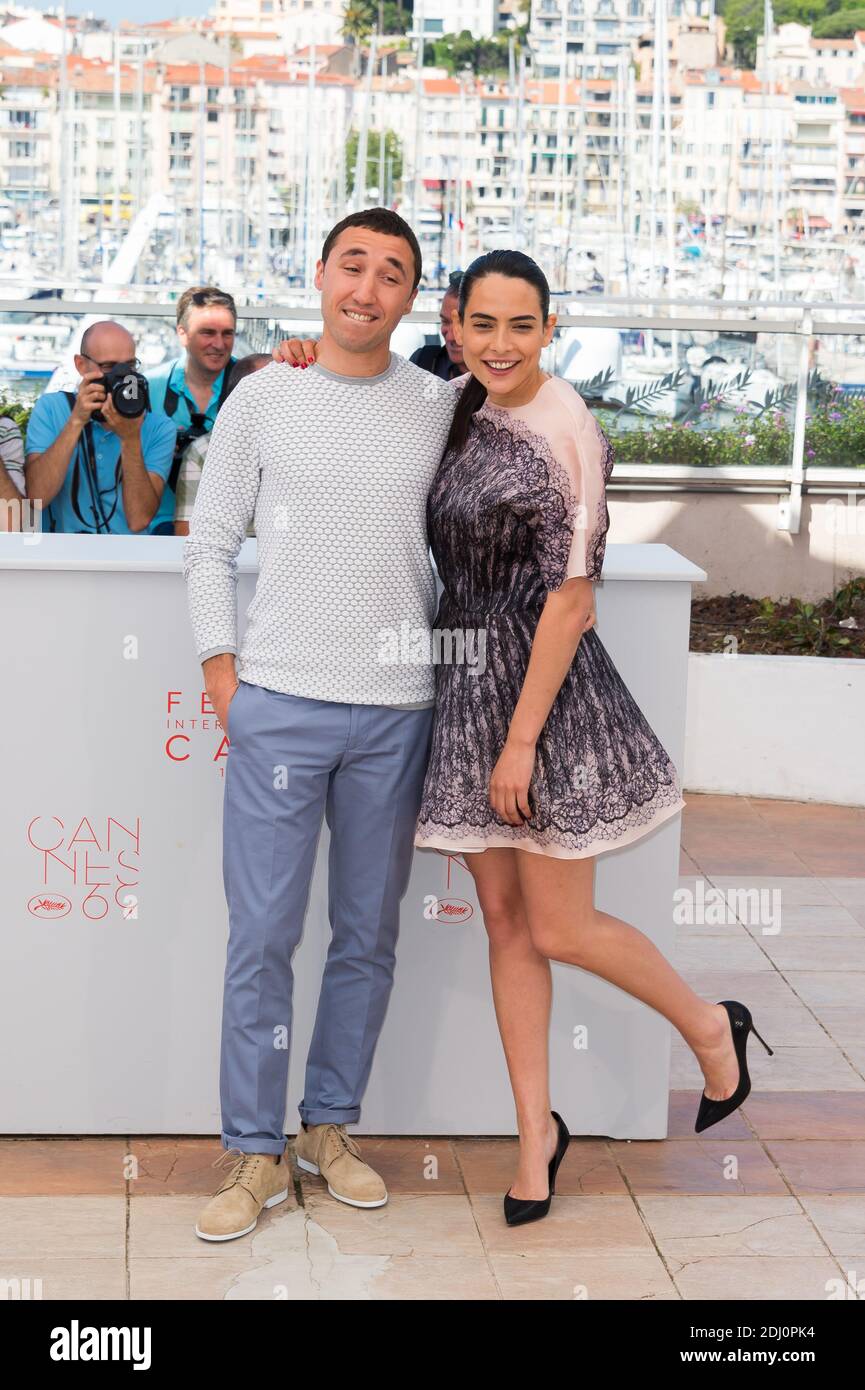 Sofian Khammes and Nailia Harzoune at a photocall for the film 'Chouf' as part of the 69th ...