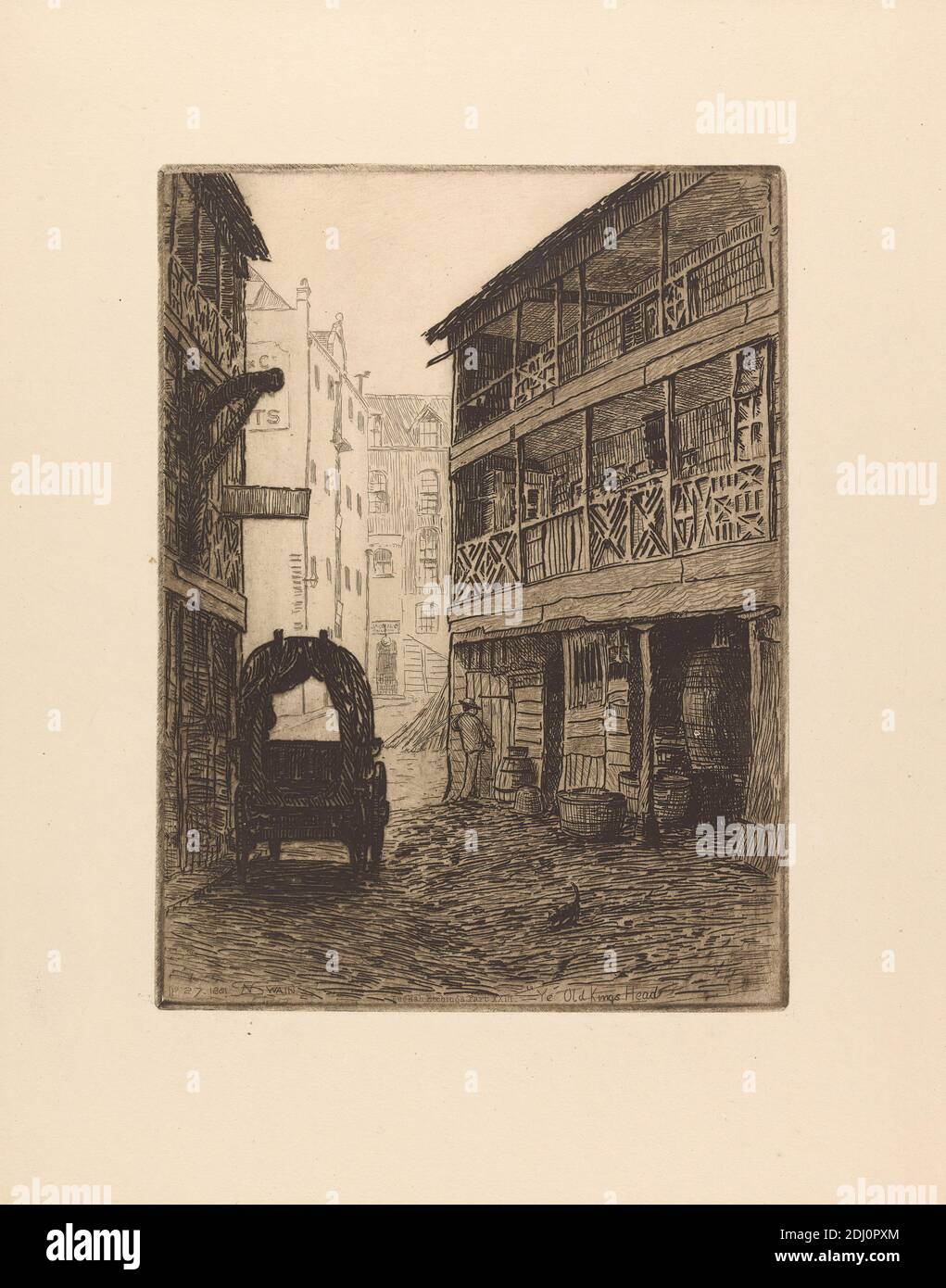 Old king's head borough hi-res stock photography and images - Alamy