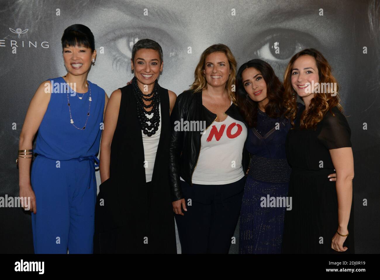 L-R : Su-Mei Thompson, Zeinab Salbi, Lisa Azuelos, Salma Hayek Pinault ...