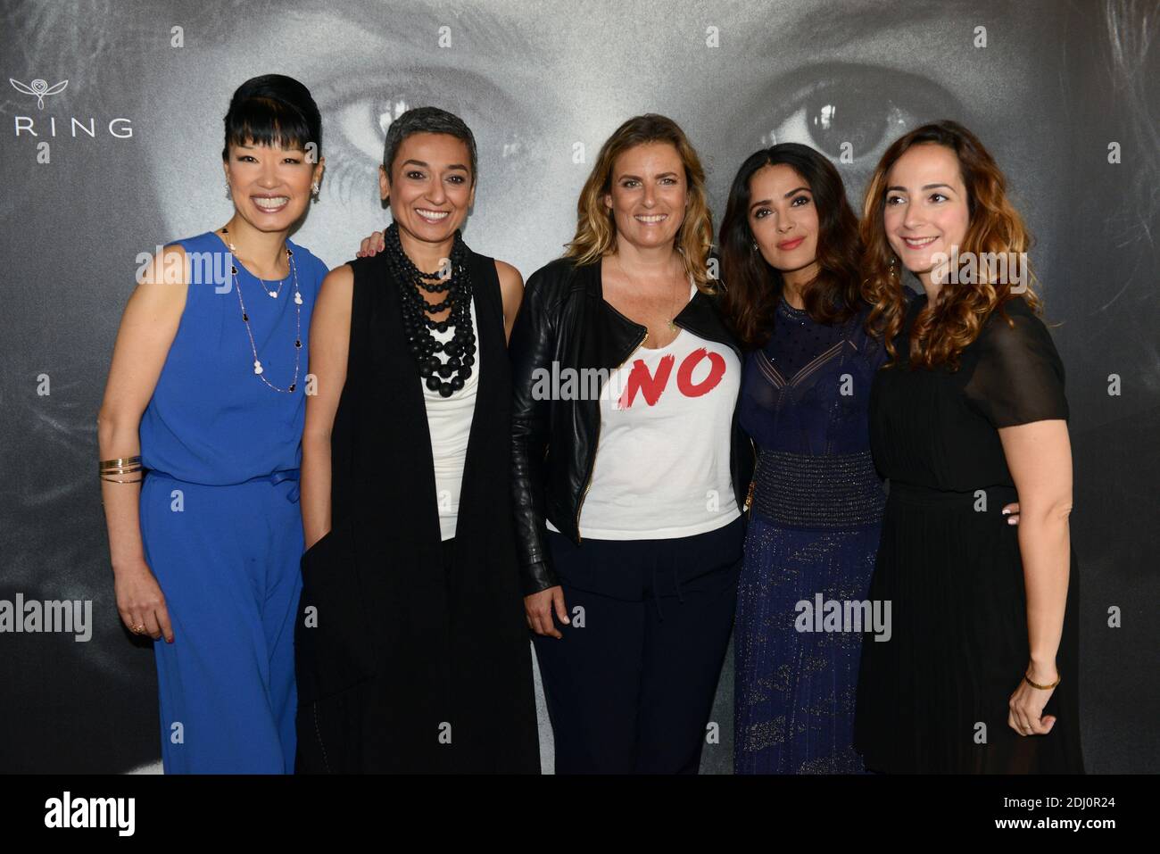 L-R : Su-Mei Thompson, Zeinab Salbi, Lisa Azuelos, Salma Hayek Pinault ...