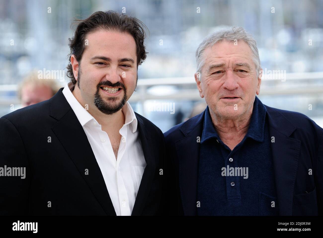 Jonathan Jakubowicz and Robert de Niro attending the 'Hands of Stone ...