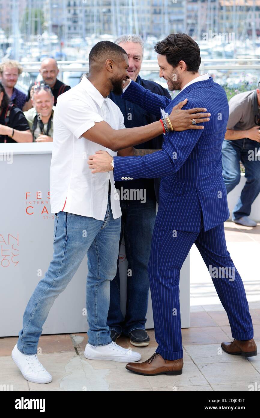 Usher Raymond IV, Robert de Niro and Edgar Ramirez attending the 'Hands ...